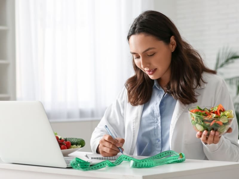 En dónde puedo trabajar si estudio Nutrición